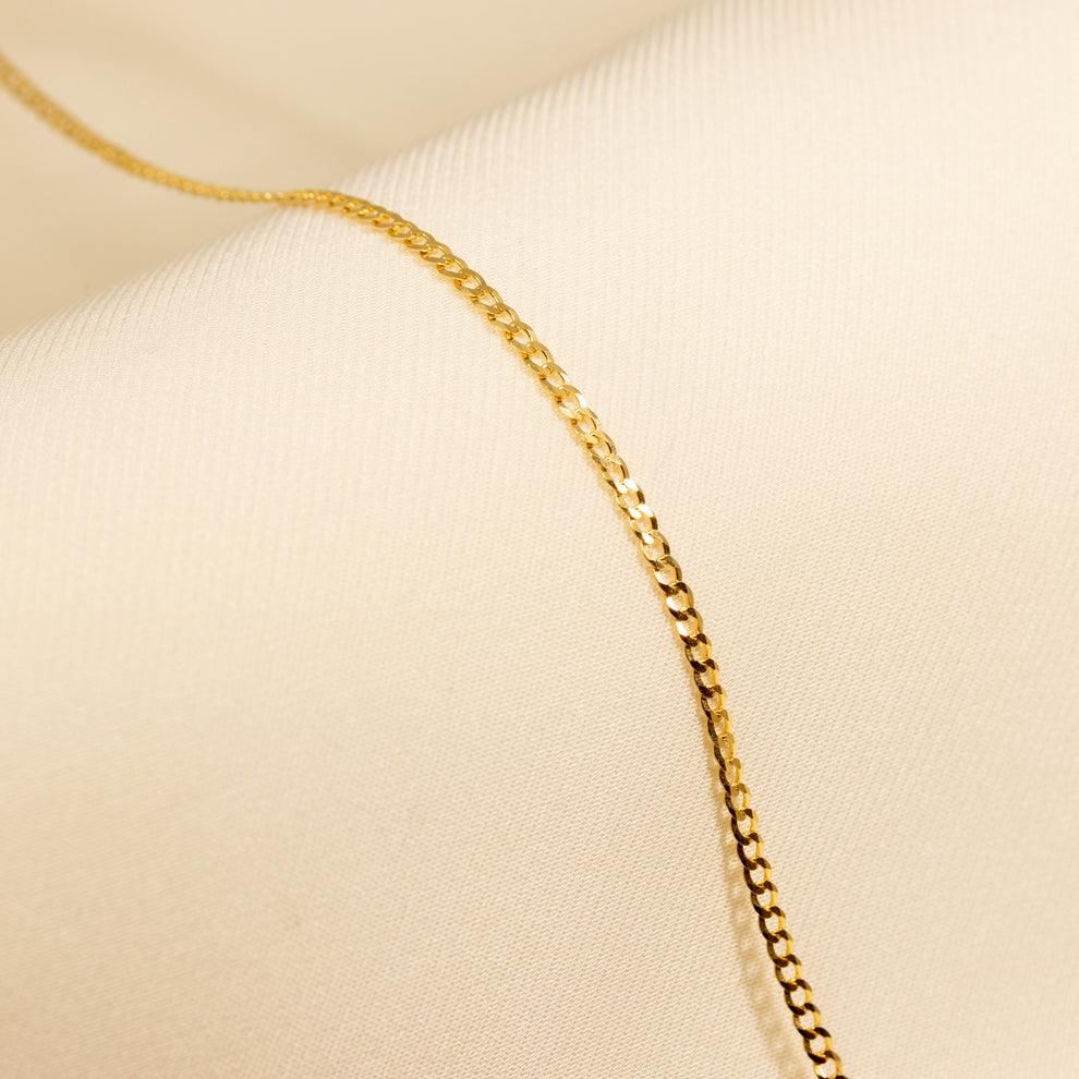 2mm Curb Chain – Design Gold Jewelry
