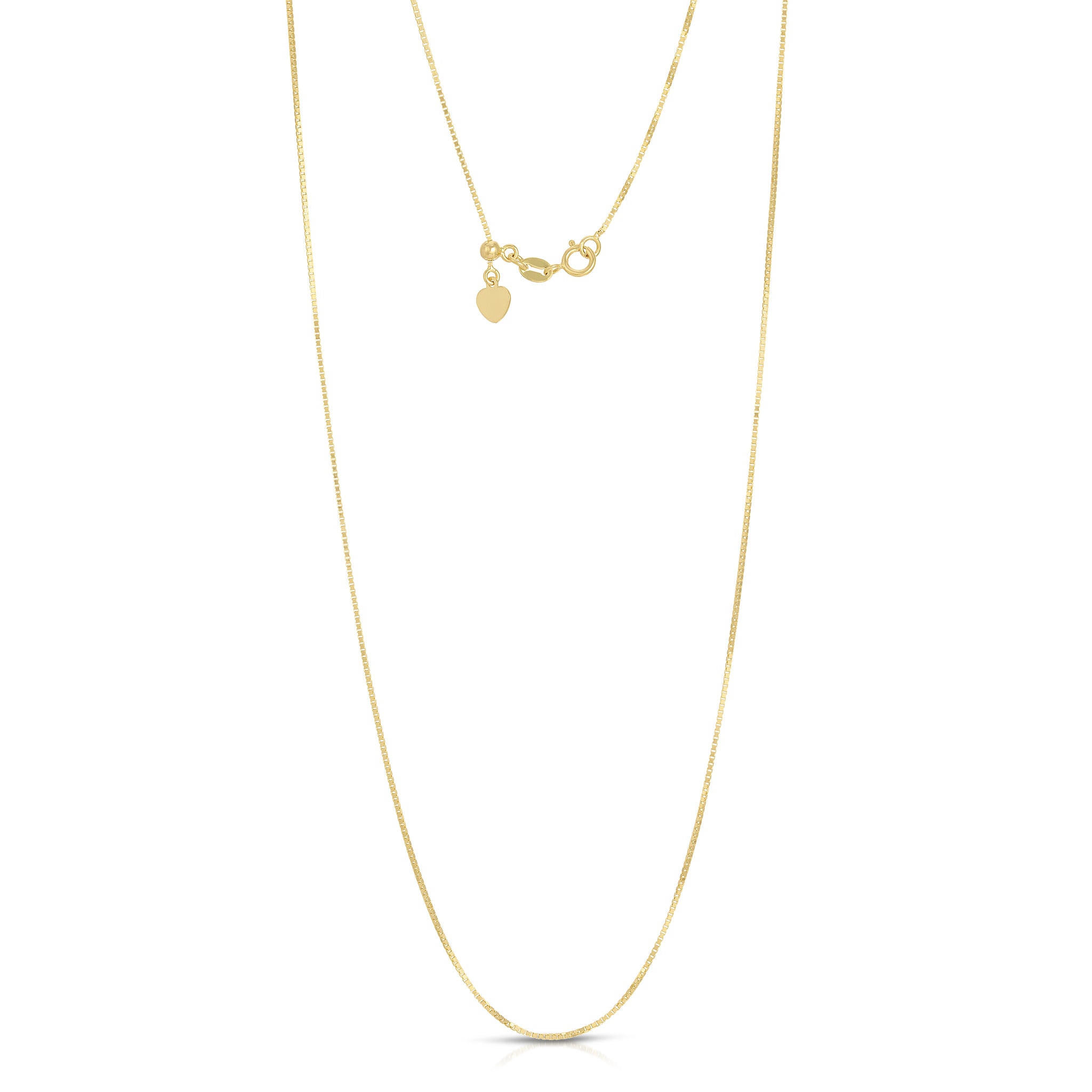Adjustable Box Chain – Design Gold Jewelry